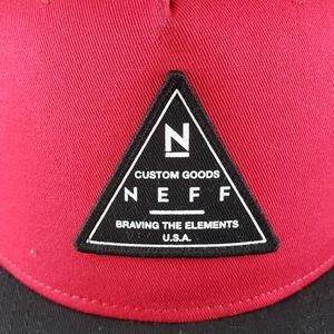 Neff | Accessories | Neff Custom Goods Braving The Elements Red Black ...